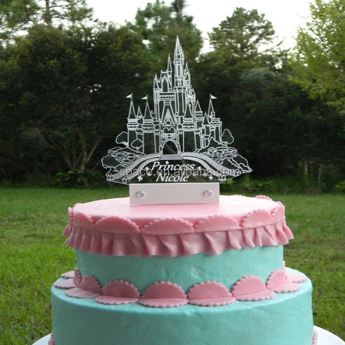 Cinderella Theme Cake Toppers