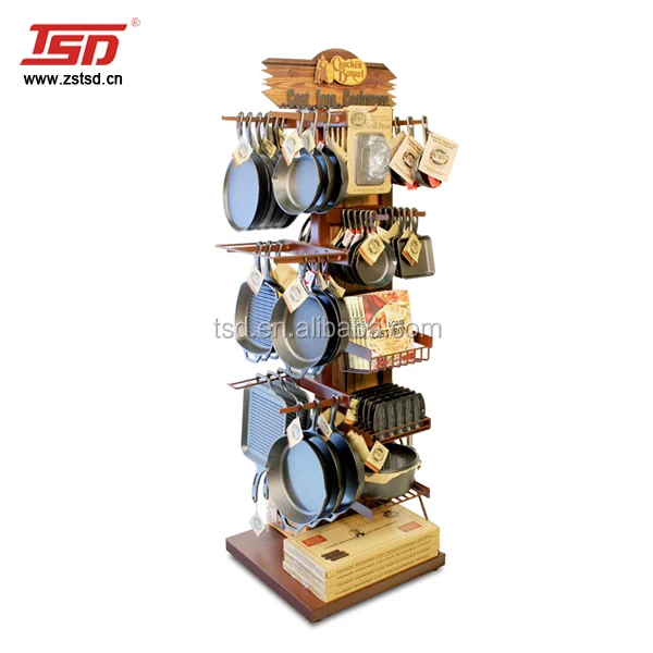 Supermarket Pan Display/department Store Rack For Pot/supermarket ...