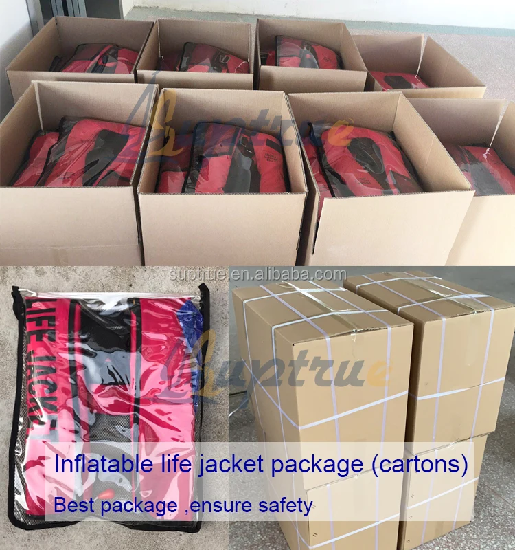 150n Automatic Inflatable Double Air Chamber Life Jacket With Co2 33g ...