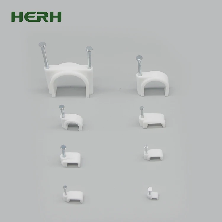 7mm Ethernet Cable Clips - Efficient Cable Management