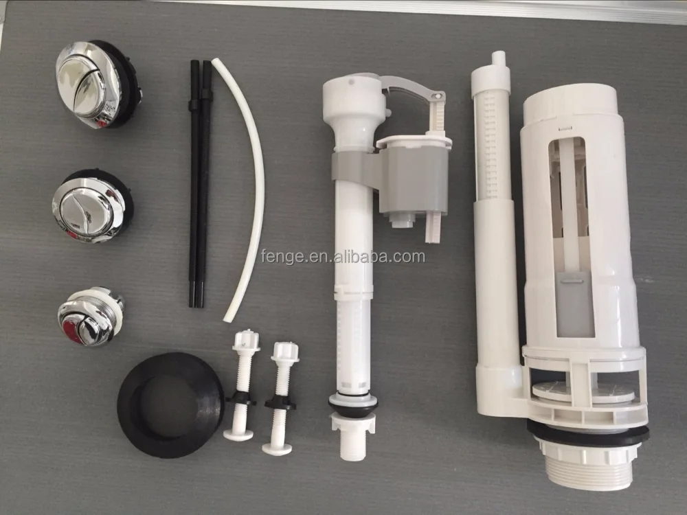 Sanitary Ware Spare Parts - WC Toilet Parts Grey Color Flush Valve