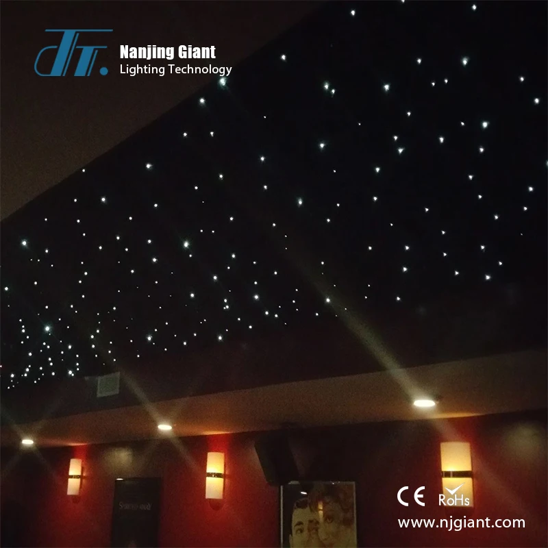 5W RGB LED Fiber Optic Star Ceiling Lighting Kit for Room