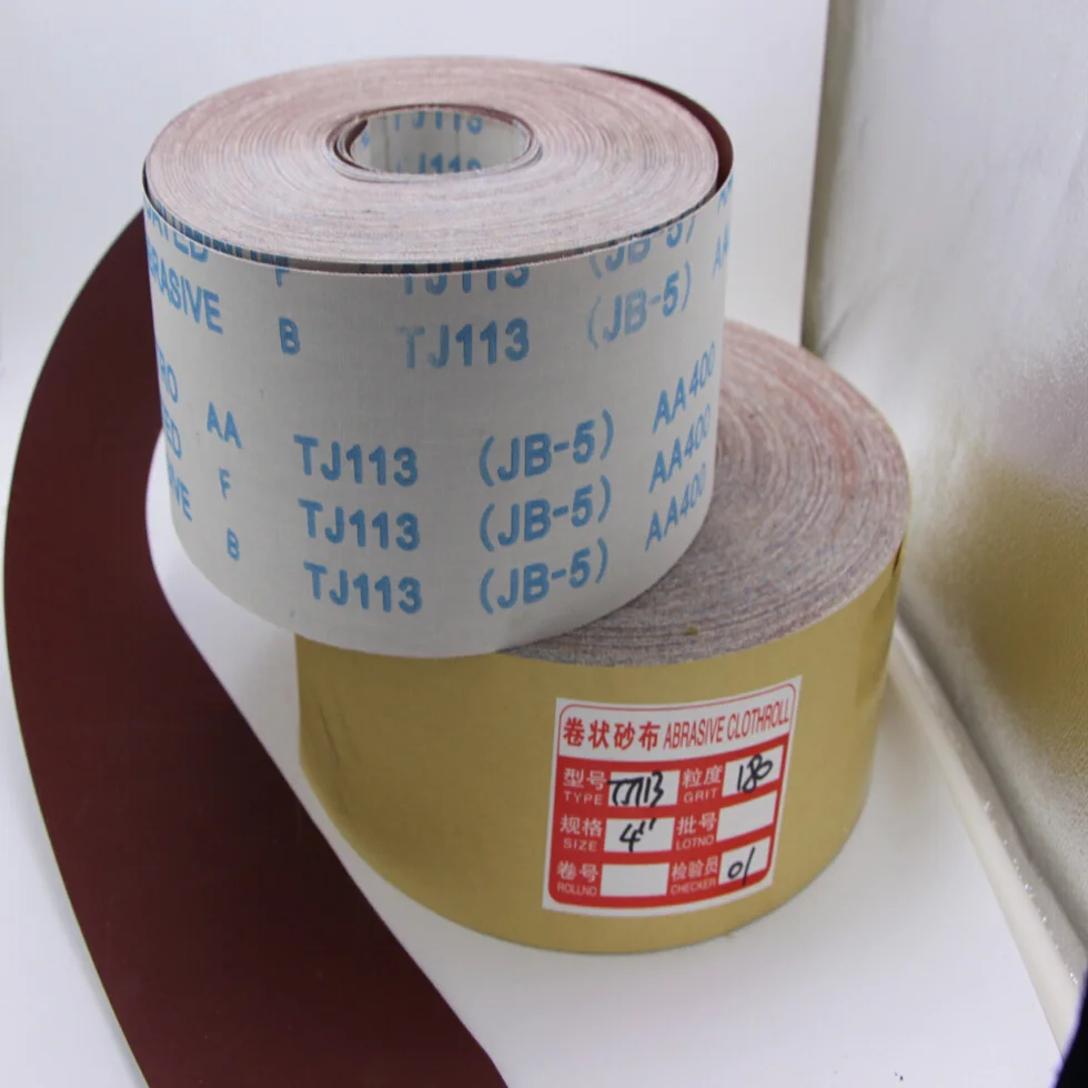 High Quality Abrasive Sand Paper Roll Cloth Rolls Waterproof 100mmx50m ...