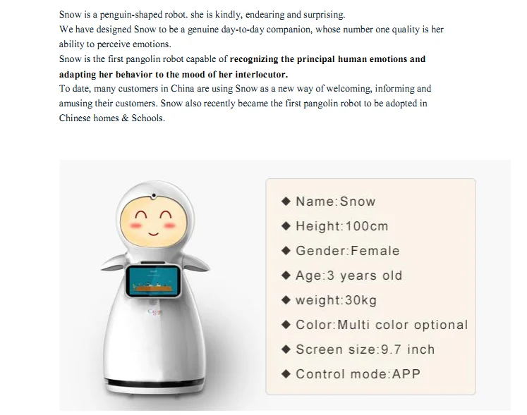 CSJBOT Ai Artificial Intelligence Humanoid Female Robots