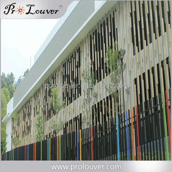 Curved Sun Louver Wall Panel - Durable & Stylish Solutions