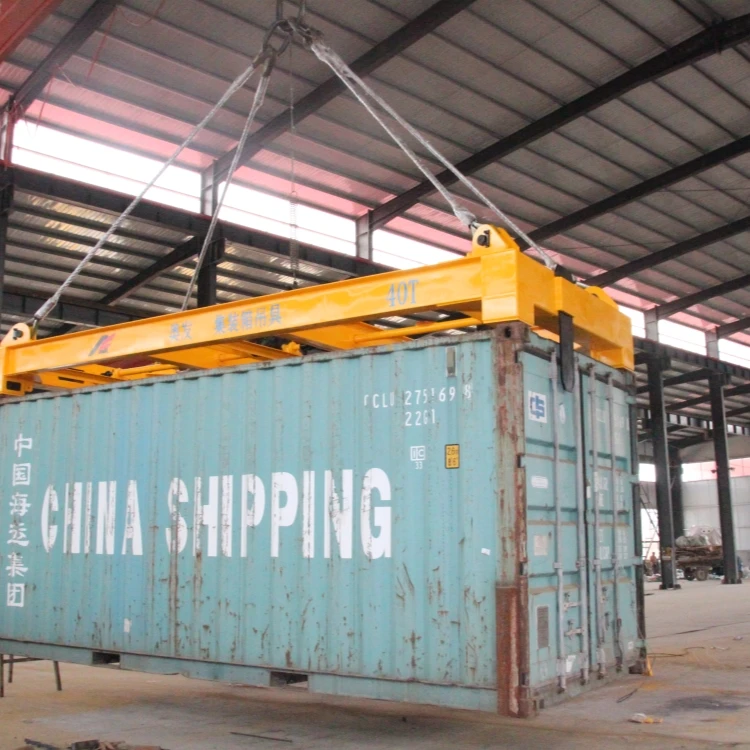 20ft And 40 Feet Automatic Telescopic Machine Container Spreader Beem ...