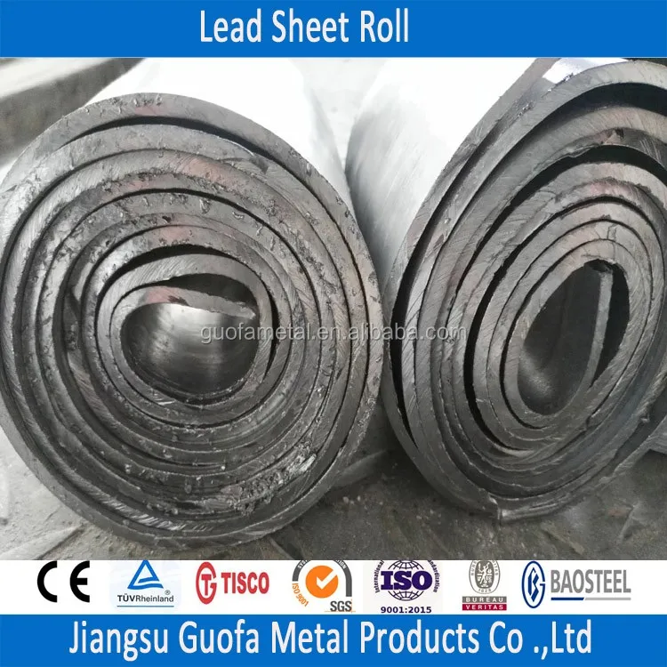 99.994% Safe Pure Lead Sheet Roll For X-ray Scan Room Protection - Buy ...
