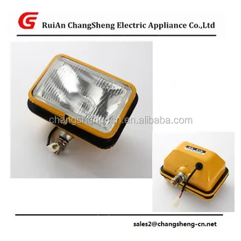 Brand New Forearm Headlight Head Lamp Square Lamp For Excavator With ...