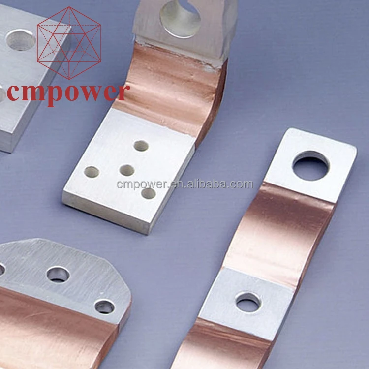 99.99% Busbar Connector Laminated Copper Flexible Jumper - Buy ...