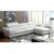 New Italian Style Modern U Shaped White Leather Extra Large Sectional ...