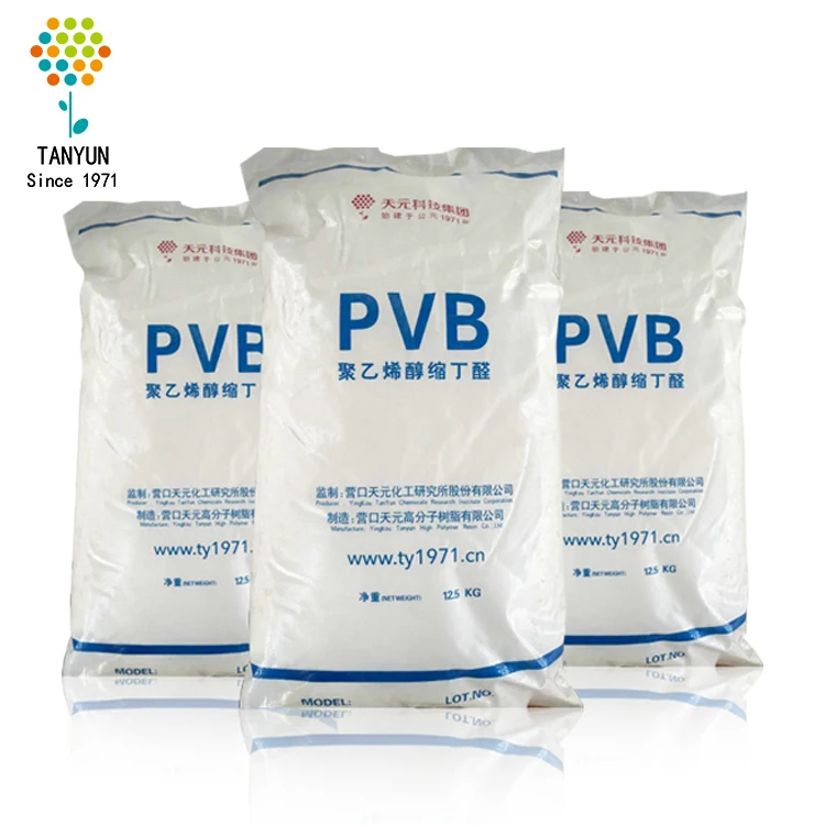 Good Price Multiple Grade Various Viscosity PVB Polyvinyl Butyral/CAS ...
