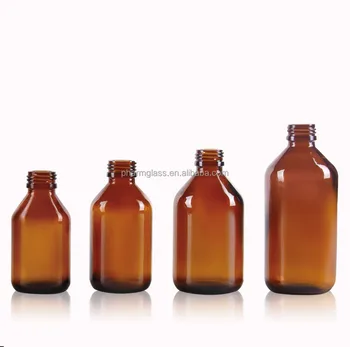 Factory Outlet-botol Kaca Sirup Medis Amber/clear 30ml/60ml/100ml/200ml ...