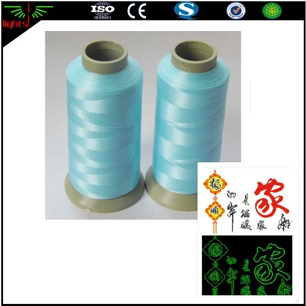 Colorful Glow in the Dark Light Absorbent Photoluminescent Polyester ...