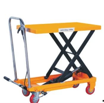 Manual Hand Lift Carrier Hydraulic Scissor Trolley Lift Made In China ...