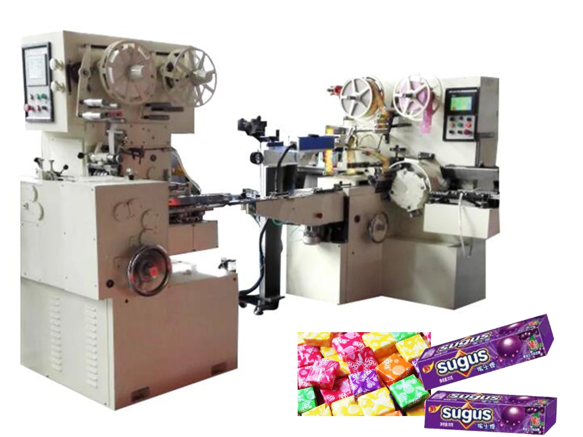 Candy Packaging Machine - Efficient Chewing Gum Stick Packing