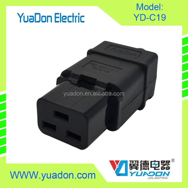 Iec 320 Standard C19 Industrial Extension Cord Power Cable Cord ...