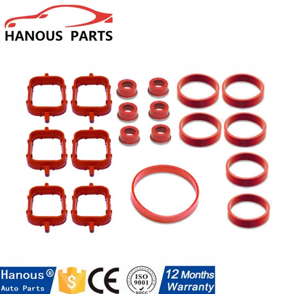 Hanous Auto Parts Intake Inlet Manifold Gaskets For M47 E87 E46 E90 E91 ...