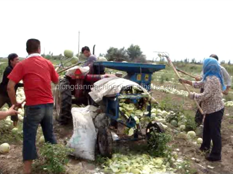 New 2026 18-50hp Diesel Engine Watermelon Seeds Harvester Machine ...
