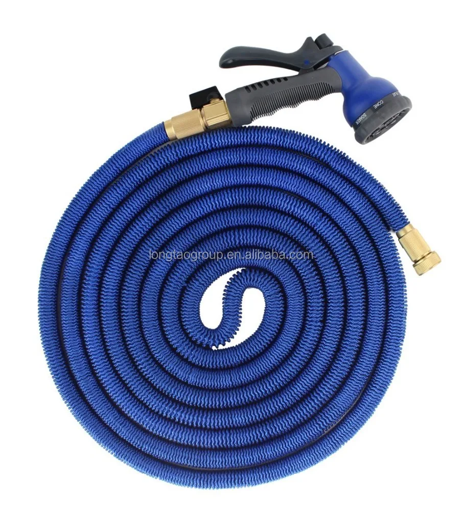 100ft Expandable Garden Hose - Durable & Flexible Water Pipe