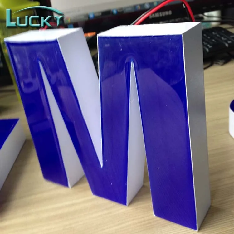 Epoxy Resin Signs - Customized LED Channel Letter Signage