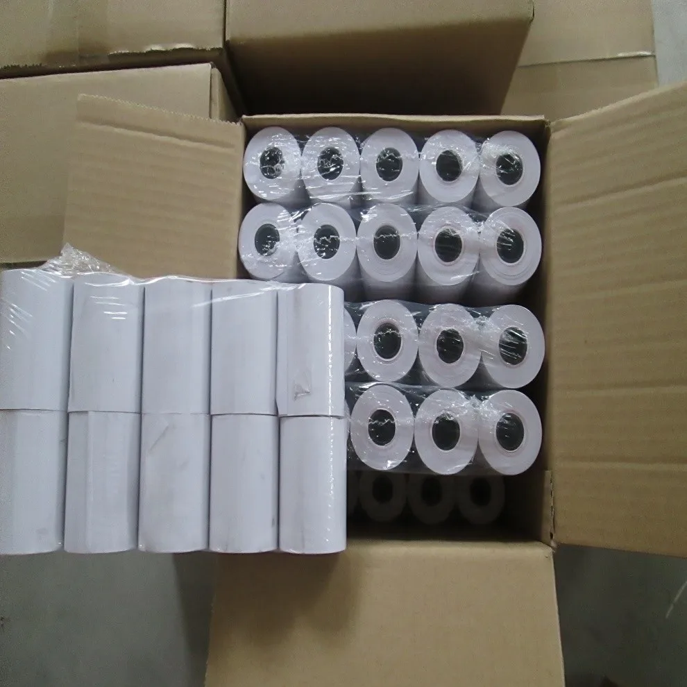 Factory Wholesale Pri ATM Thermal Paper Rolls 80*200mm With Black ...