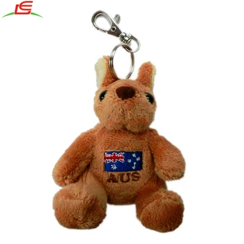 Australian Plush Souvenirs Kangaroo Key Rings Flag - Buy Key Rings ...