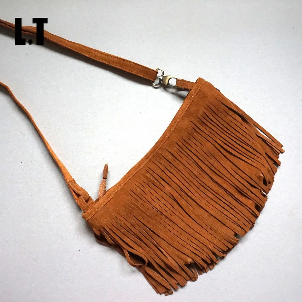 Genuine Leather Fringed Purses And Handbags | semashow.com