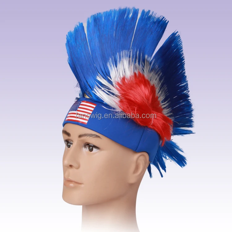 Red White And Blue Mohawk