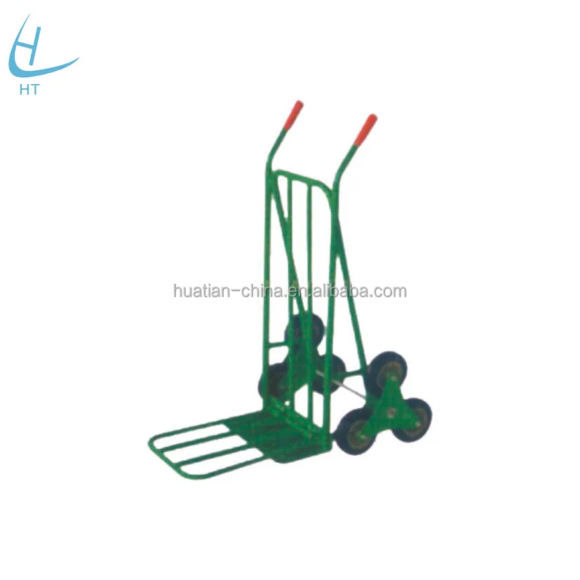 HT4026 six wheel hand pull trolley for climbing stairs| Alibaba.com