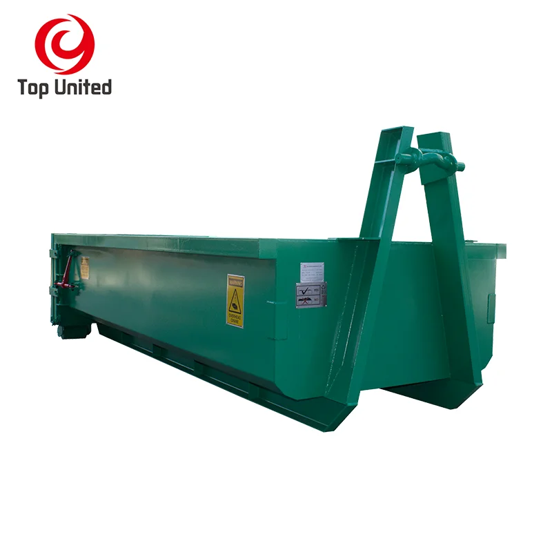 6m3-40m3 Outdoor Roll off on Dumpster Hooklifts - Hook Lift Bin