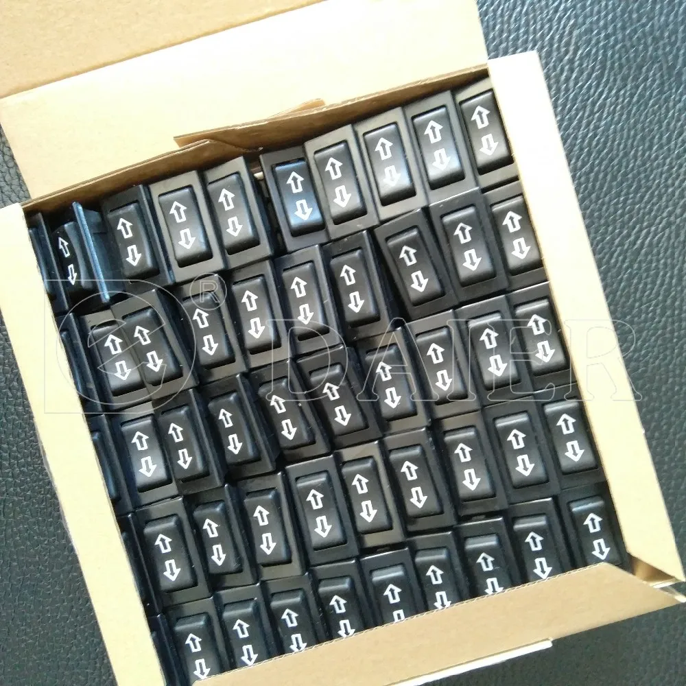 Asw-01 20a Dpdt 5 Pin Car Rocker Electrical Power Window Switch - Buy ...