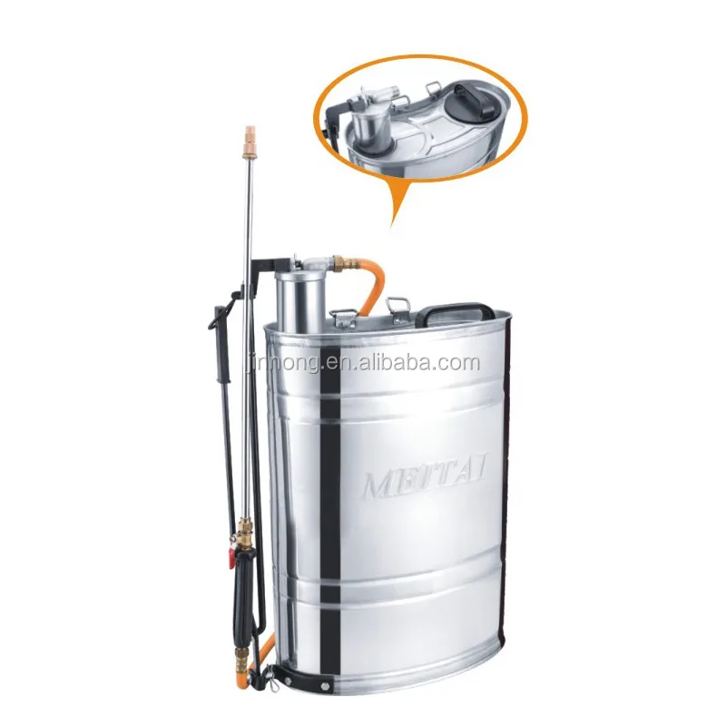 16L Full Stainless Steel Knapsack Sprayer - High Pressure