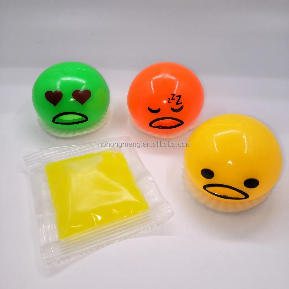 Cute Pressure Release Vomit Egg Surprise - Educational Toy