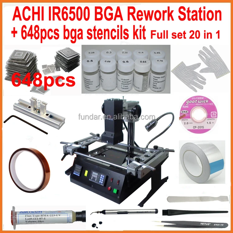 New Achi Ir6500 Bga Rework Station Motherboard Repair Machine ...