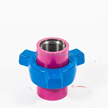 2",3" 1502 Butt Welding Threaded Female Forged Hex Hammer Union For Oil ...