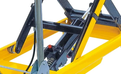 Foot Pump Operated Mobile Lift Table - Hydraulic Scissor