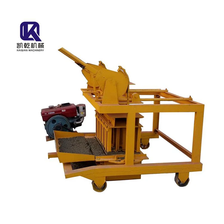 Kaidong QTM4-40 Brick Making Machine - Efficient & Durable