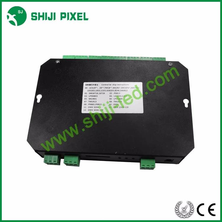 K-8000C SD Card Controller DC5V-24V DMX APA102 SK6812 GS8208 UCS1903 ...