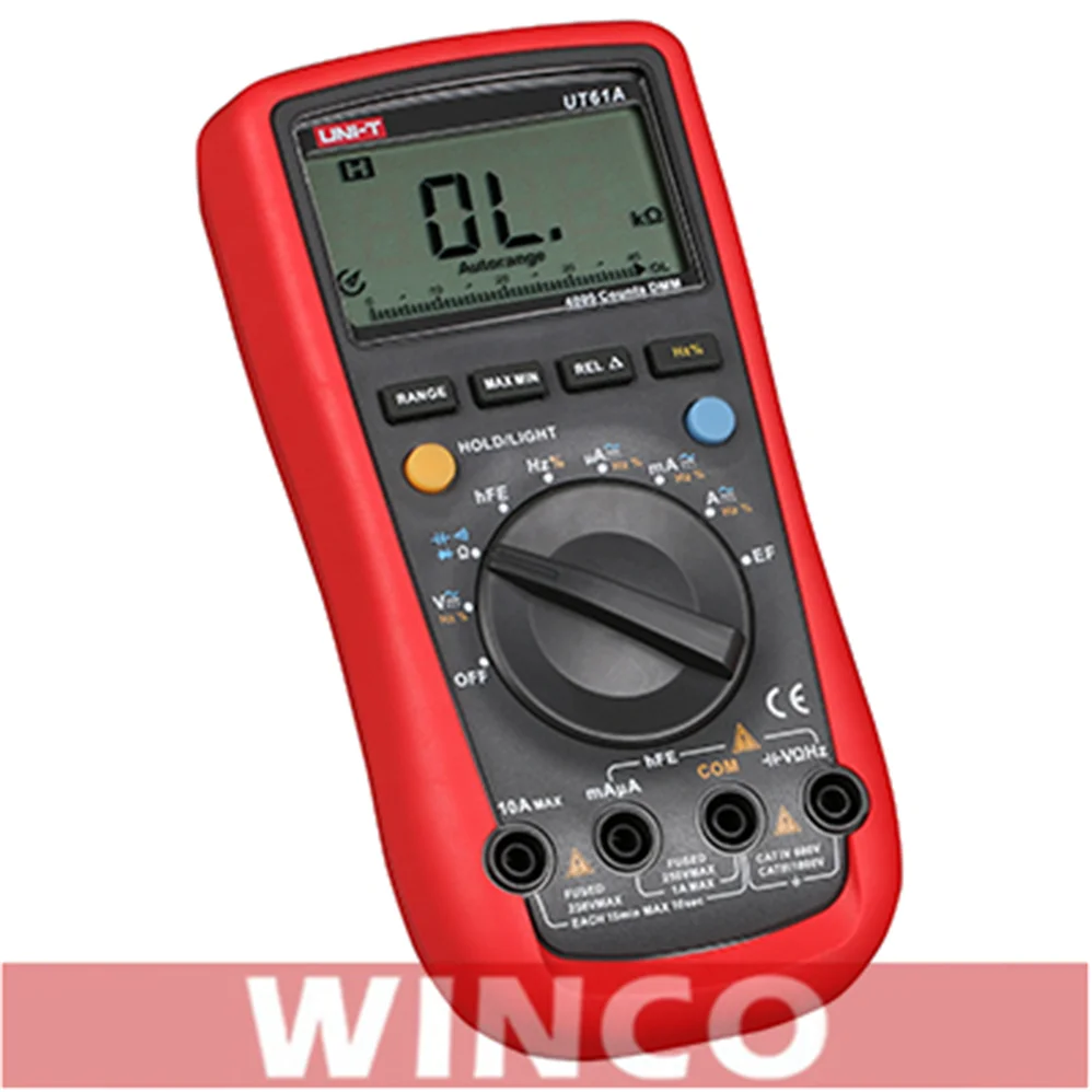 UNI-T UT61A Modern Digital Multimeter| Alibaba.com
