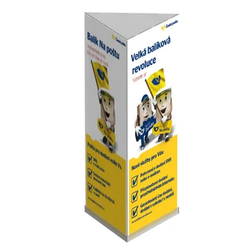 Triangle Standee Promotional Corrugated Cardboard Display Stand - Buy ...