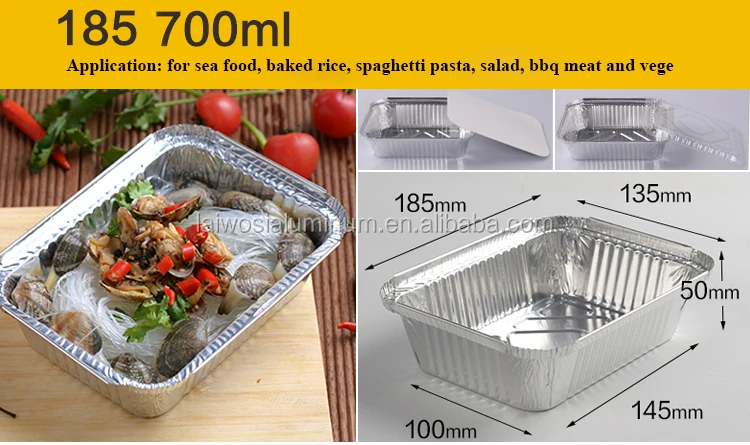 Aluminium Foil Untuk Makanan - Food Grade Containers