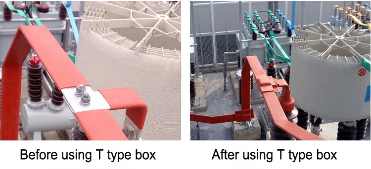 1KV/35KV busbar junction box insulation protective cover high and low ...
