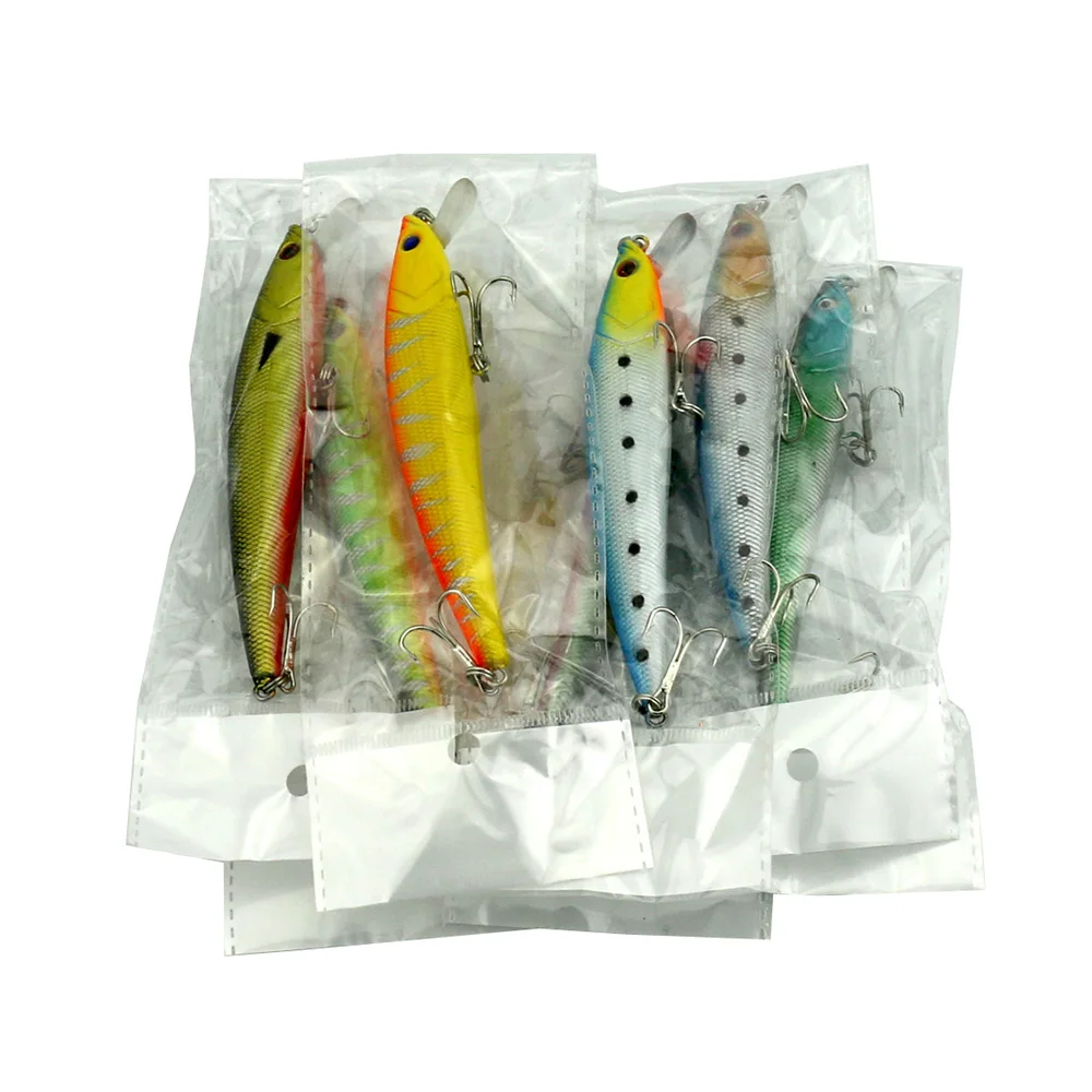 Bass Lures Wobbler 110mm 10.5g Deep Diving Lures Minnow Jerkbait ...