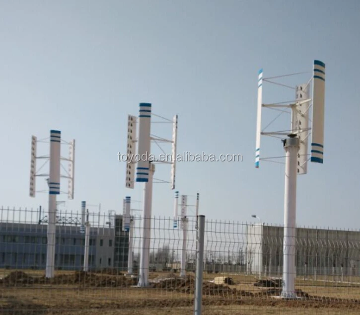 5kw Wind Turbine Low Rpm Vertical Wind Power Generator - Buy Wind Power ...