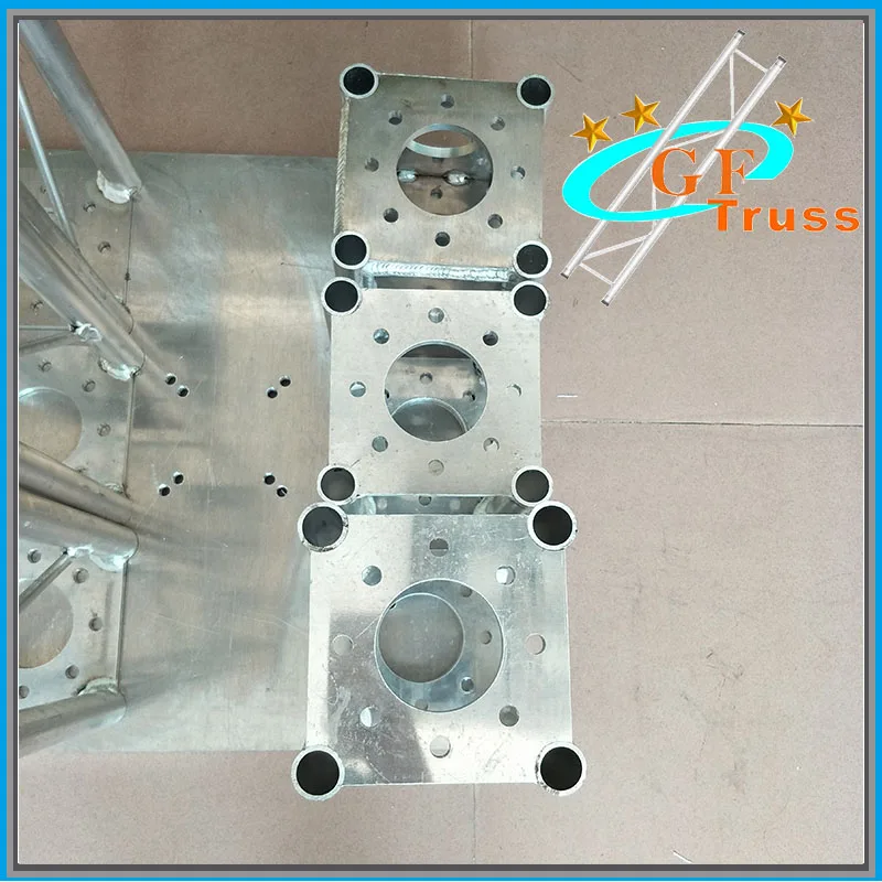 High Quality 10x10 Cm Sliver Aluminum Stage Mini Lighting Truss for ...