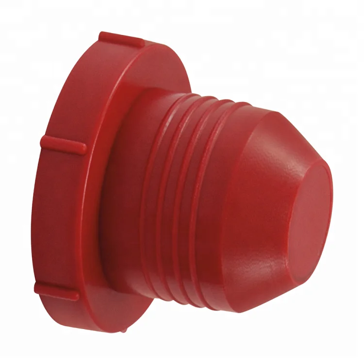 Plastic Threaded Dust Cap Plugs for Flared Fittings