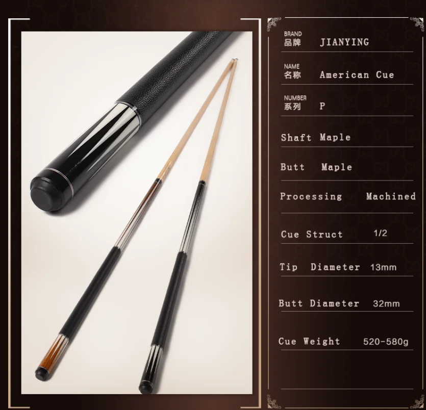 Shop Our China Taco De Billar Pool Cue Stick - Handmade Decal