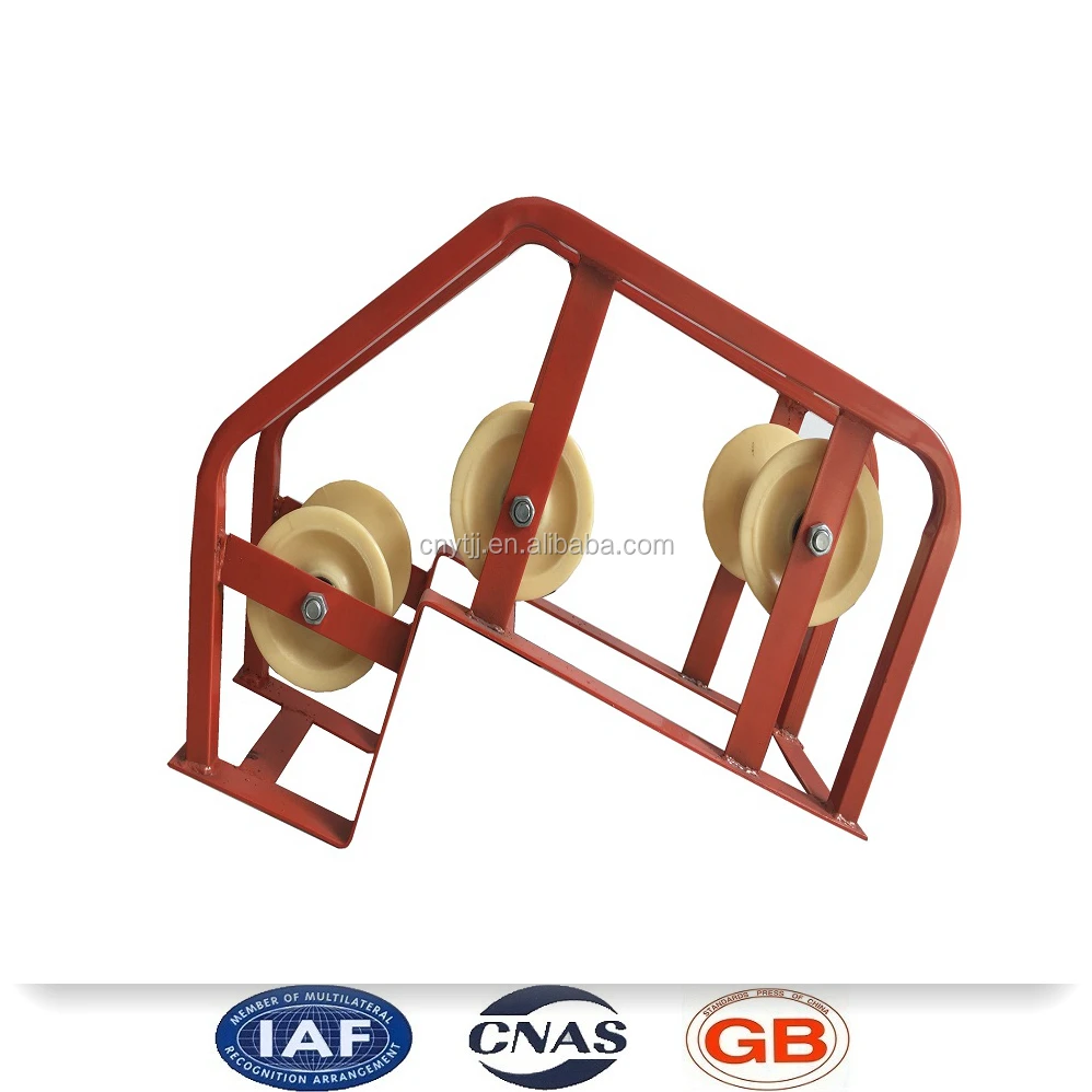 YT2002 manhole cable roller for conduit Max.150mm china cable roller ...