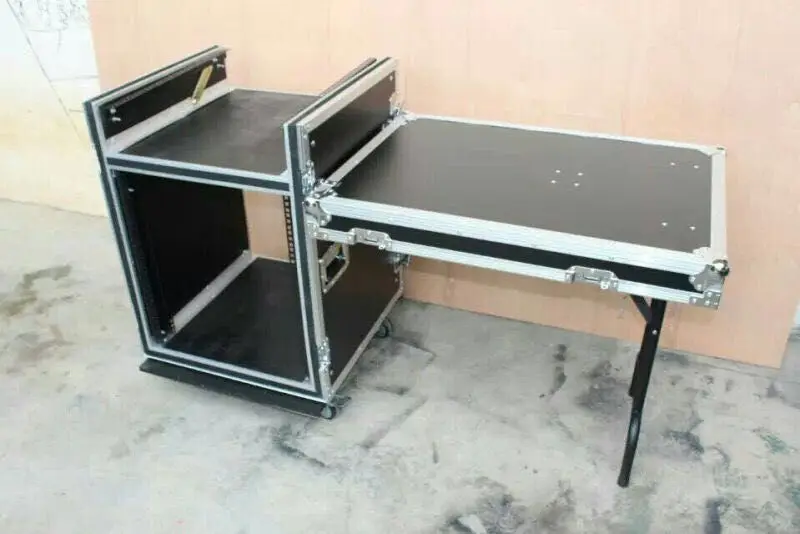 Flight Case DJ - Durable Table Case for Amplifier & Mixer