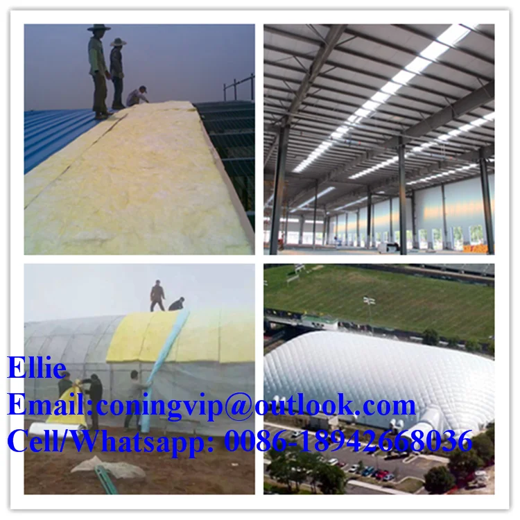 Modern Industrial 25mm Fiberglass Wool Insulation Roll R11 R19 for ...
